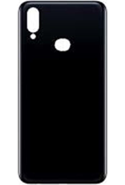 Telefon Kulübesi Samsung A10 S A107 Arka Kapak Batarya Pil Kapağı Mavi