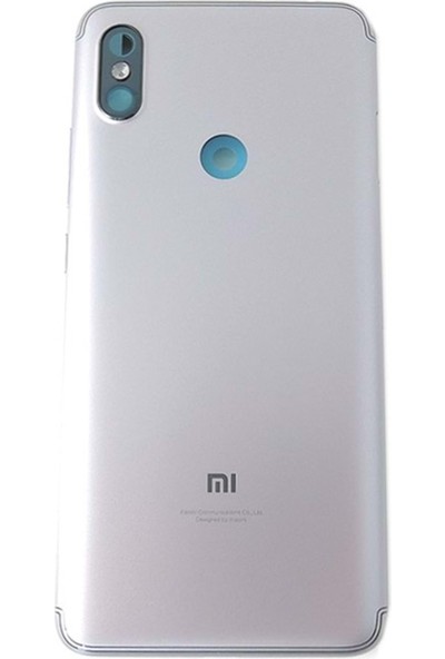 Telefon Kulübesi Xiaomi Redmi S2 Arka Kapak Batarya Pil Kapağı Gümüş