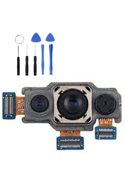 Telefon Kulübesi Samsung M31 M315 Arka Kamera + Tamir Seti