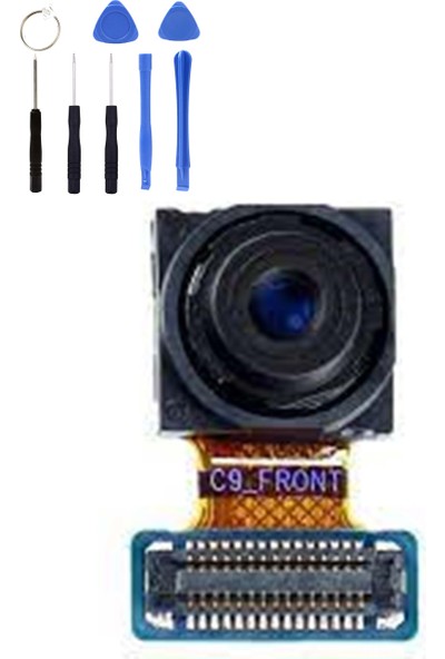 Telefon Kulübesi Samsung C8 C7100 Ön Kamera + Tamir Seti Telefon Kulübesi Samsung C8 C7100 Ön Kamera + Tamir Seti