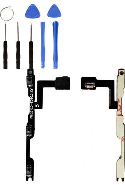 Telefon Kulübesi Xıaomi Mi Max 2 On Off Power Yan Ses Film Flex + Tamir Seti