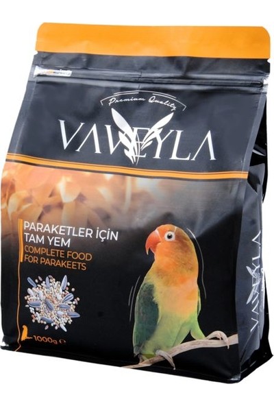 Vaveyla Paraket (Sultan ve Cennet Papağanı) Kuş Yemi 1 kg Vaveyla Paraket (Sultan ve Cennet Papağanı) Kuş Yemi 1 kg
