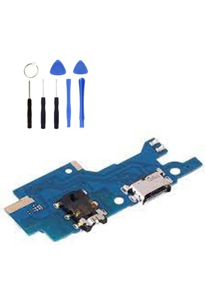 Telefon Kulübesi Samsung M31 M315 Şarj Soketi Bordu + Tamir Seti