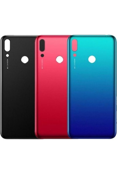 Telefon Kulübesi Huawei Y7 2019 Arka Kapak Batarya Pil Kapağı Siyah Telefon Kulübesi Huawei Y7 2019 Arka Kapak Batarya Pil Kapağı Siyah