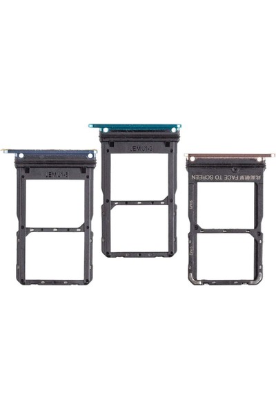 Telefon Kulübesi Xiaomi Mi 10 Sim Kapağı Tepsisi Mavi