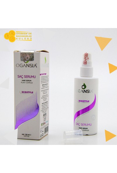 Easyso Ogansia Saç Serumu Dengeler, Korur, Kepeği Önler Paraben Içermez Easyso Ogansia Saç Serumu Dengeler, Korur, Kepeği Önler Paraben Içermez
