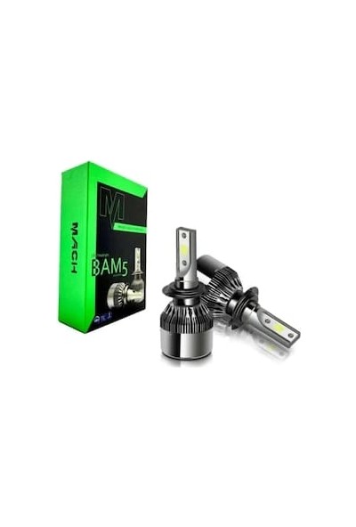 Mach H1 LED Xenon Beyaz Kısa Far Zenon Mach Bam5 H1 LED Ampül Şimşek Etkili Mach H1 LED Xenon Beyaz Kısa Far Zenon Mach Bam5 H1 LED Ampül Şimşek Etkili