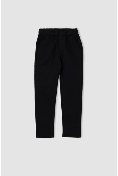 DeFacto Erkek Çocuk Relax Fit Okula Dönüş Esnek Belli Pantolon T8850A621AU DeFacto Erkek Çocuk Relax Fit Okula Dönüş Esnek Belli Pantolon T8850A621AU