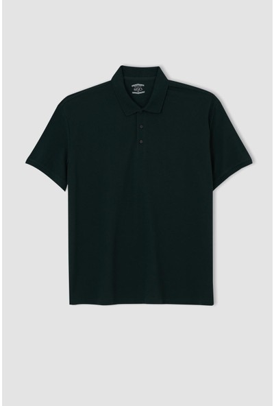 DeFacto Büyük Beden Regular Fit Polo Yaka Basic Kısa Kollu Tişört V6924Az21Hs DeFacto Büyük Beden Regular Fit Polo Yaka Basic Kısa Kollu Tişört V6924Az21Hs