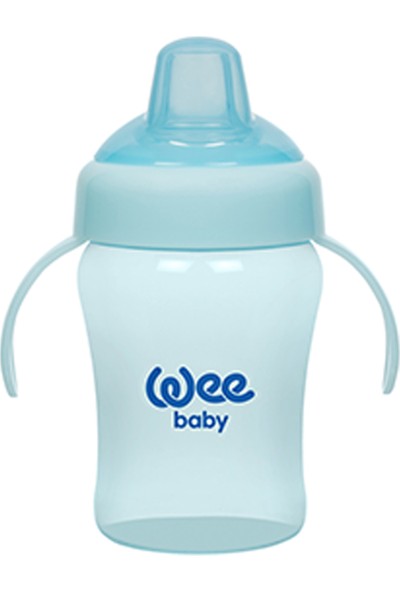 Wee Baby Colorful Akıtmaz Kulplu Bardak 240 ml Wee Baby Colorful Akıtmaz Kulplu Bardak 240 ml