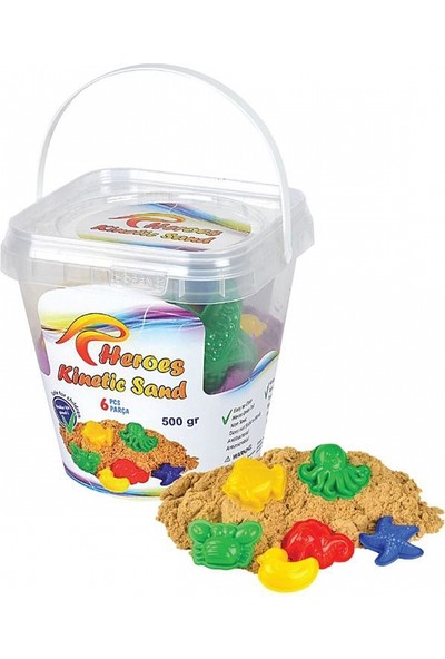 Heroes 500GR Kovalı Kalıplı Kinetik Kum Heroes 500GR Kovalı Kalıplı Kinetik Kum