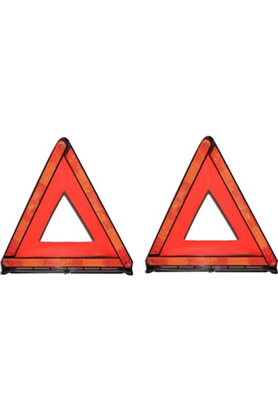 Gojo E27 Belgeli Üçgen Reflektör 2'li Set Gojo E27 Belgeli Üçgen Reflektör 2'li Set