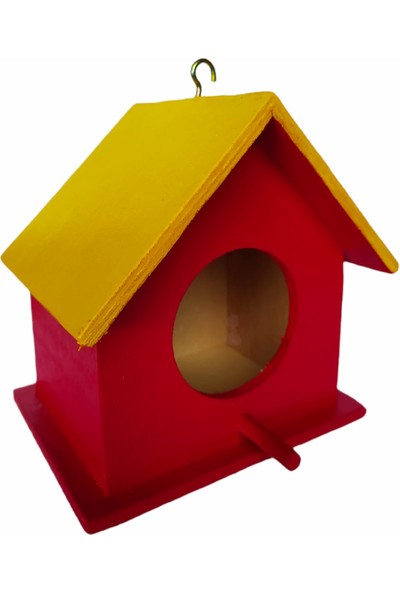Değerli Hobi Ahşap Kuş Yuvası Dış Mekan Suya Dayanıklı 15X15X12 cm Değerli Hobi Ahşap Kuş Yuvası Dış Mekan Suya Dayanıklı 15X15X12 cm
