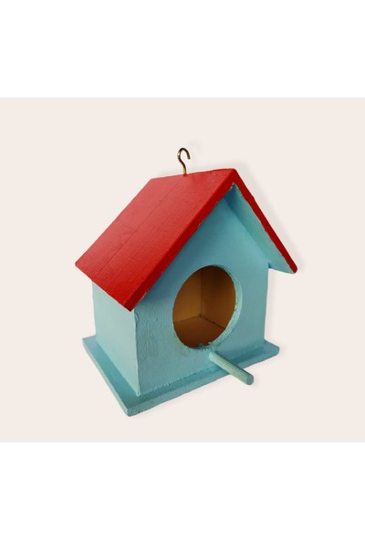 Değerli Hobi Ahşap Kuş Yuvası Dış Mekan Suya Dayanıklı 15X15X12 cm Değerli Hobi Ahşap Kuş Yuvası Dış Mekan Suya Dayanıklı 15X15X12 cm