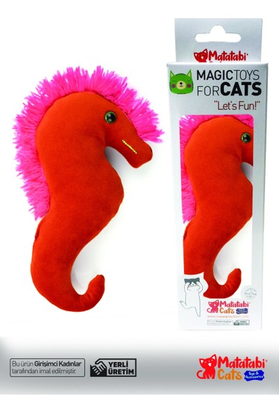 Matatabi Cats Soi Kedi Oyuncagı Turuncu 26 cm Matatabi Cats Soi Kedi Oyuncagı Turuncu 26 cm