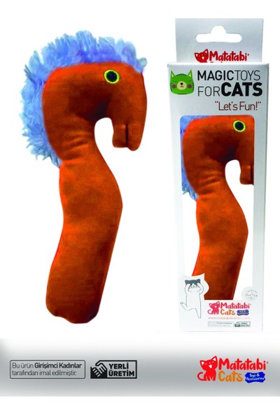 Matatabi Cats Horsi Kedi Oyuncagı Turuncu 26 cm Matatabi Cats Horsi Kedi Oyuncagı Turuncu 26 cm