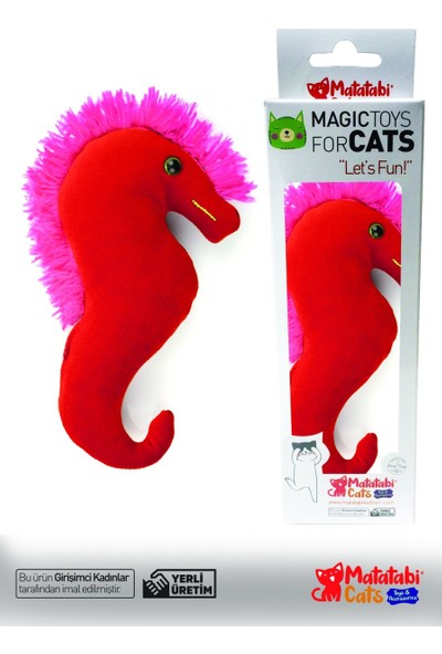 Matatabi Cats Soi Kedi Oyuncagı Kırmızı 26 cm Matatabi Cats Soi Kedi Oyuncagı Kırmızı 26 cm