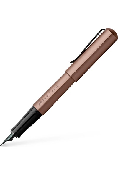 Faber-Castell Faber Castell Hexo Dolma Kalem M Uç Bronz 5191150580000 Faber-Castell Faber Castell Hexo Dolma Kalem M Uç Bronz 5191150580000