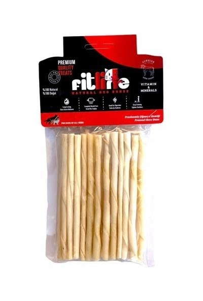 Fitline Burgu Deri Çubuk Köpek Ödülü 40 Adet Xs-S