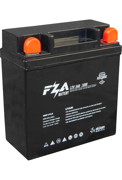 Fza 12 V 5 Ah Dik Motor Aküsü ( 12N5L-BS )
