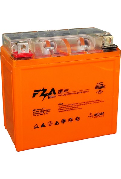 Fza 12 V 9 Ah Dik Motor Aküsü ( 12N9-BS )