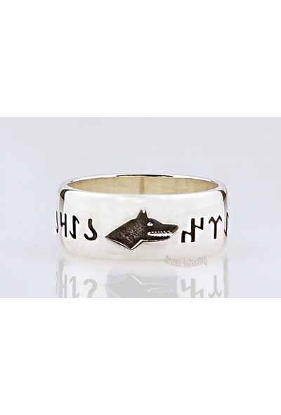 Silvercim Özel Tasarım Erkek Yüzük