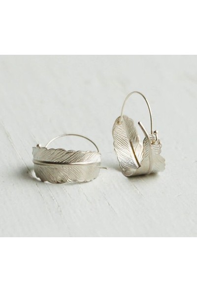 Silvercim El Işi Etnik Desen Küpe