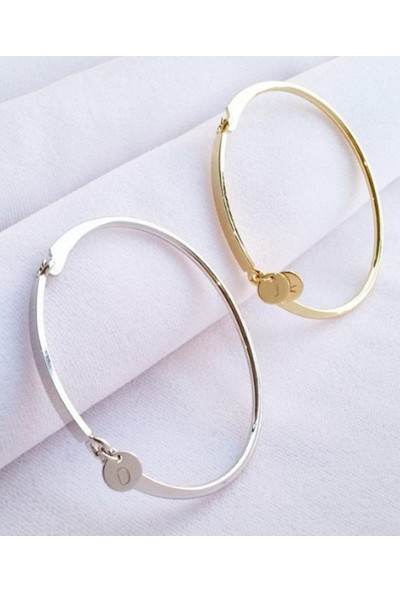 Silvercim 925 Ayar Gümüş Harfli Bay Bayan Künye