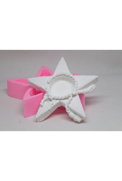 ARICA Yıldız Mumluk Silikon Kalıbı