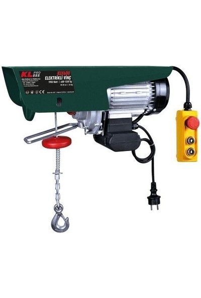 Kl KLV600 600-1200 kg Elektrikli Vinç Kl KLV600 600-1200 kg Elektrikli Vinç