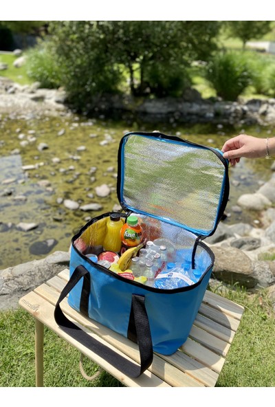Miras Kare Termo Kamp Piknik Buzluk Soğuk Tutucu Termal Çanta 36 Litre Miras Kare Termo Kamp Piknik Buzluk Soğuk Tutucu Termal Çanta 36 Litre