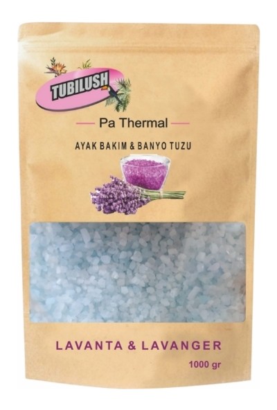 Tubılush Ayak Bakım ve Banyo 1 kg Lavanta Kokulu