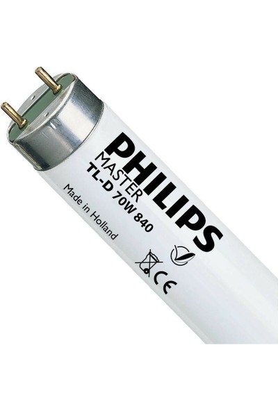 Philips 70W 6200LM 4000K G13 T8 Floresan Ampul 5 Adet Philips 70W 6200LM 4000K G13 T8 Floresan Ampul 5 Adet