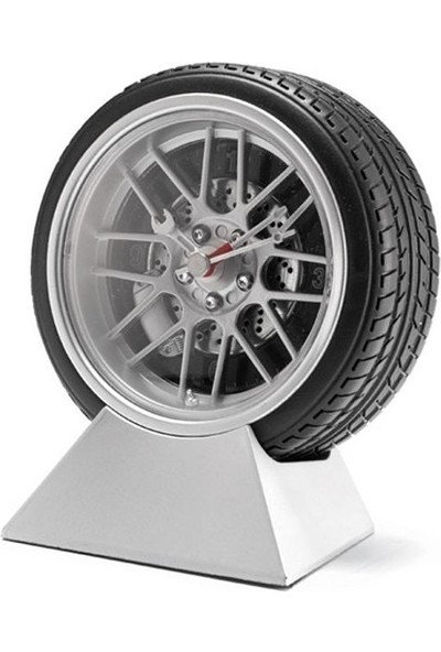 Unique Home Lastik Şeklinde Masa Saati