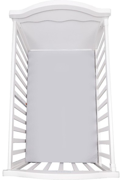 Jaju Baby Gri Lastikli Bebek Çarşaf