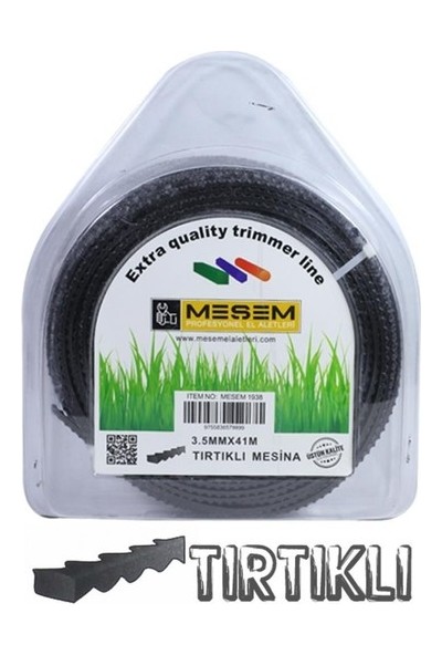 Meşem Misina Ipi Tırtıklı 3.5 mm x 41 mt Meşem Misina Ipi Tırtıklı 3.5 mm x 41 mt