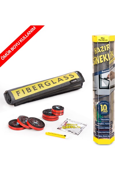 Hazır Sineklik 75 x 150 cm