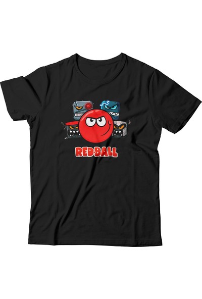 Alfa Redball Çocuk Siyah Tişört