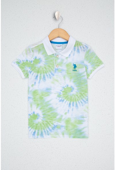 U.S. Polo Assn. Erkek Çocuk Elma Yeşili T Shirt