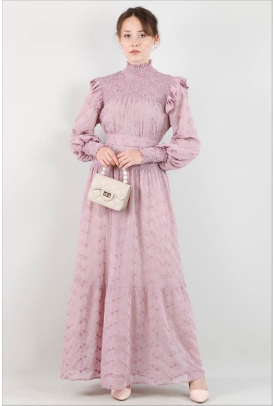 Zülays Vintage Elbise Lila