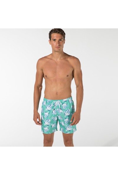 Nautıca Erkek Yeşil Şort Mayo T11156T.3QM