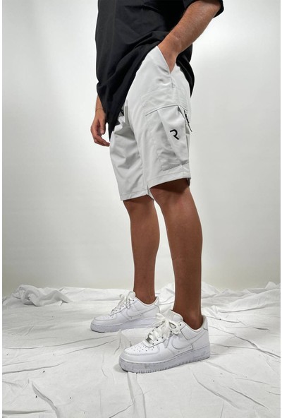 Outcast Gri Kargo Şort