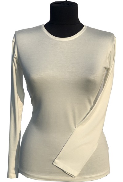 Betimoda Kadın Uzun Kollu Bisiklet Yaka Body