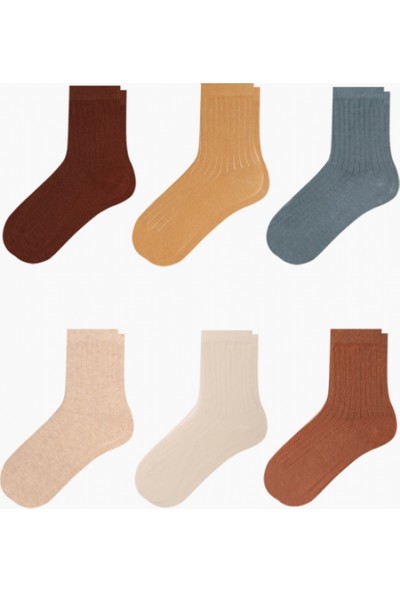 Bross 6'lı Erkek Çocuk Çorabı