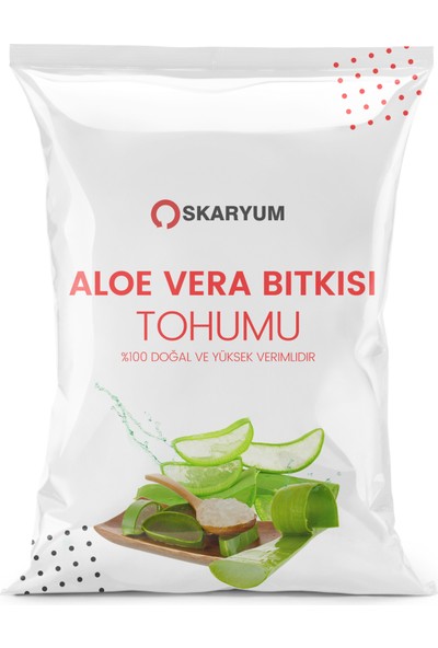 Oskaryum Aloe Vera Bitki Tohumu