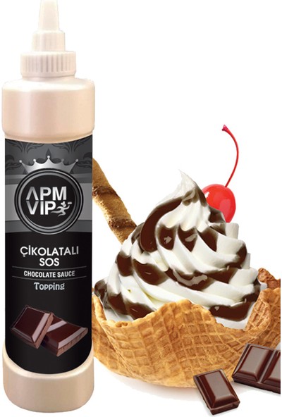 Apm Çikolatalı Vıp Topping Sos 1 kg Apm Çikolatalı Vıp Topping Sos 1 kg
