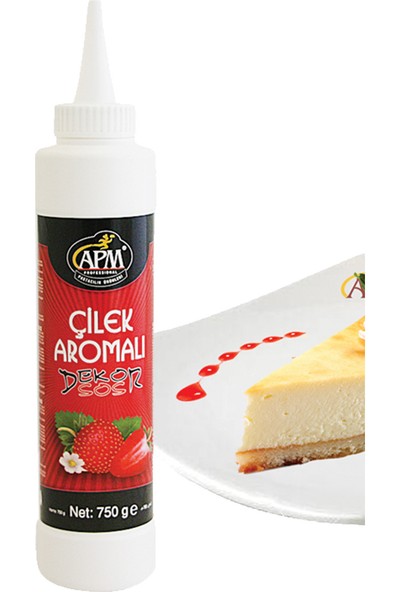 Apm Çilek Aromalı Dekor Sos 750 gr