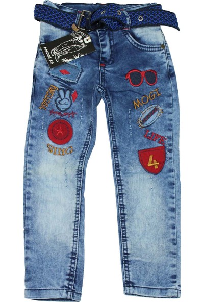 Mogi Erkek Çocuk Kot Pantolon/lacivert/3 Yaş