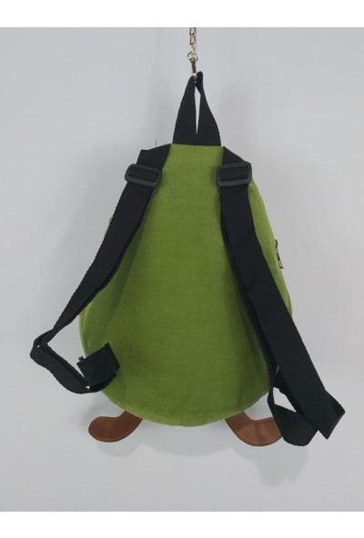 Altınay Avakado Peluş Mini Çocuk Sırt Çantası 36 x 27