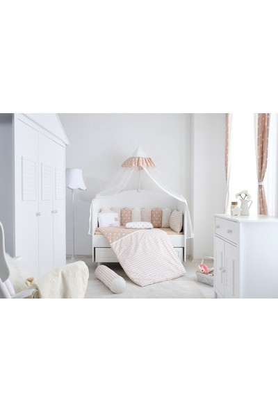 Soft Baby My Home Brown Beşik Uyku Seti Soft Baby My Home Brown Beşik Uyku Seti